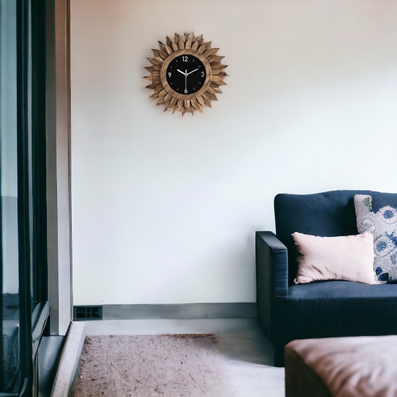 Honiway | Wall Decor | Vintage Wood Boho Sunburst Decorative 2 In Wall ...